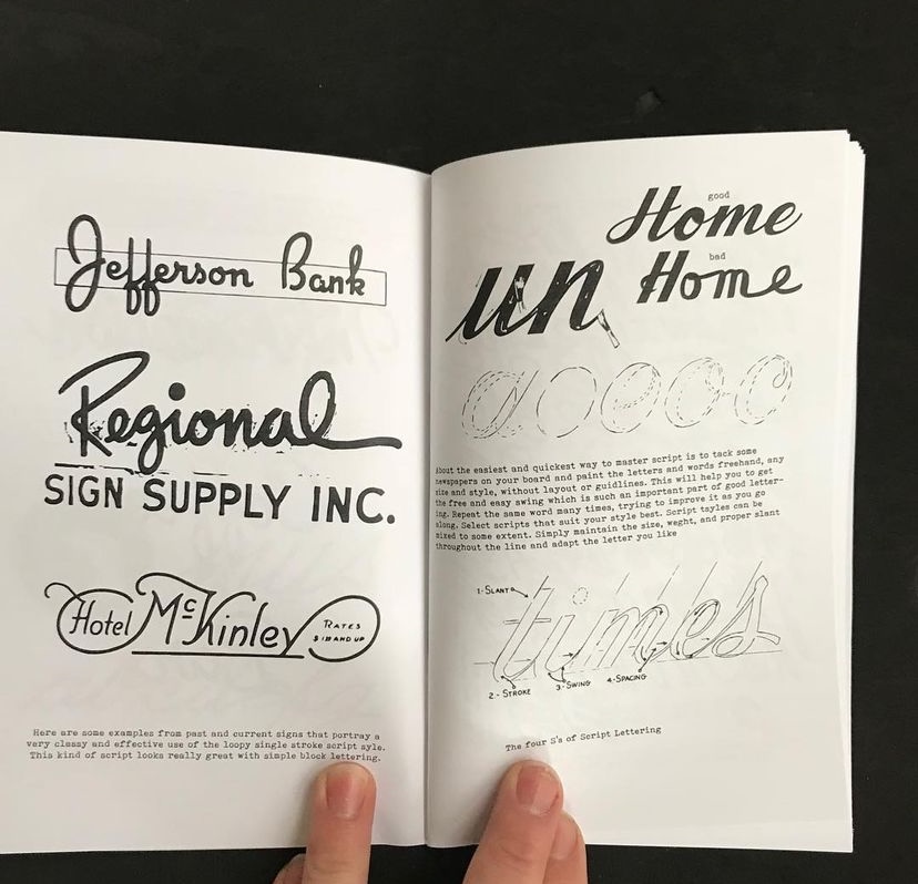 Book : Script Lettering