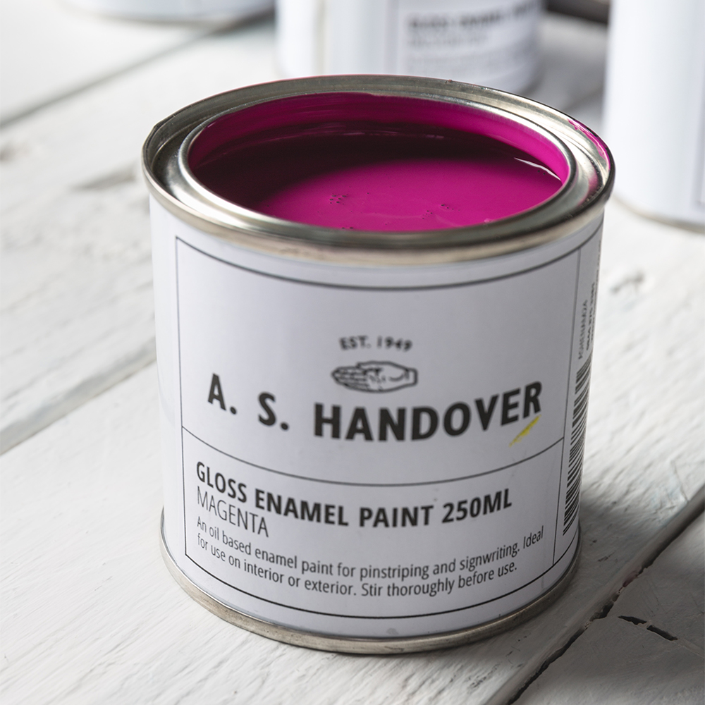 Handover : Signwriting & Pinstriping Enamel : Gloss : Magenta : 250ml