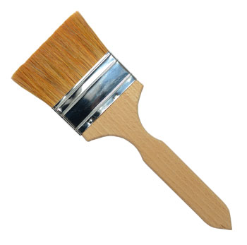 Handover : Flat Thin Ox Hair Lacquer Brush : 3 In