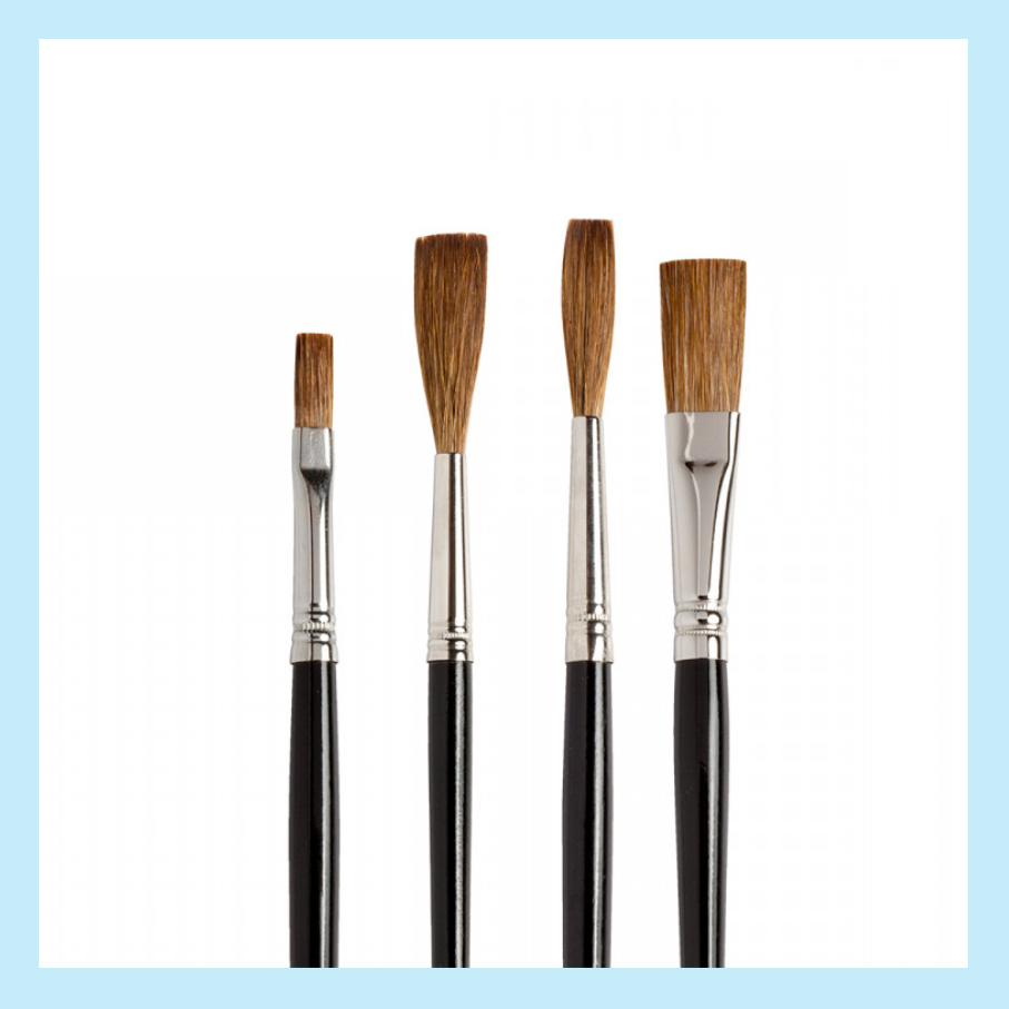 Specialist brushes for signwriting and lettering