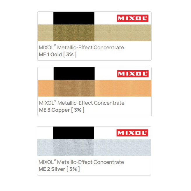Mixol : Metallic Colour Chart - Handover